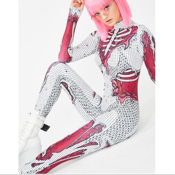 Badinka | Pants & Jumpsuits | Badinka Evil One Onepiece Body Suit ...